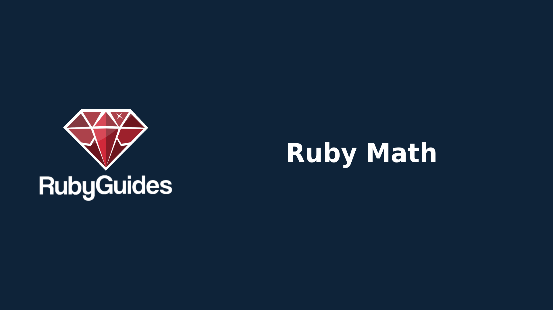 Math With Ruby Modulo Operator Binary And More